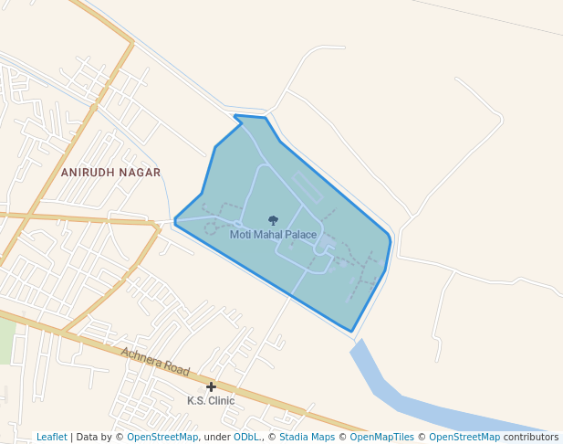 Moti Mahal Palace in Bharatpur | Map and Routes