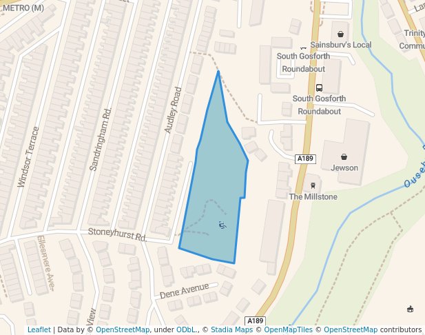 Quarry Park in Newcastle upon Tyne | Map and Routes
