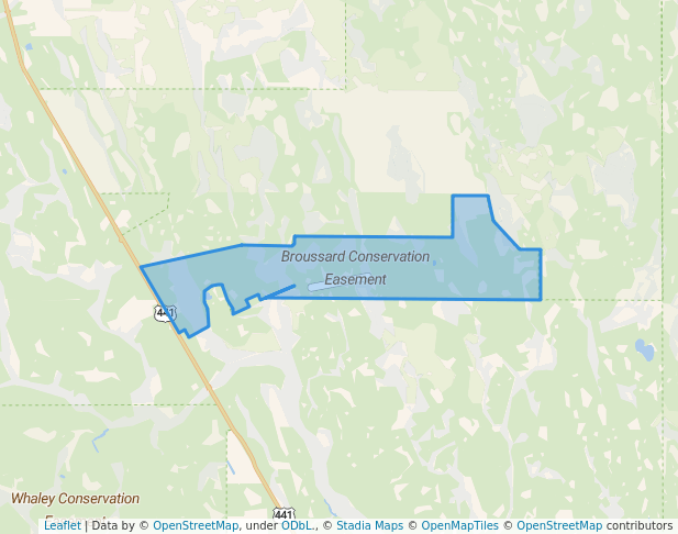 Broussard Conservation Easement in St. Cloud | Map and Routes