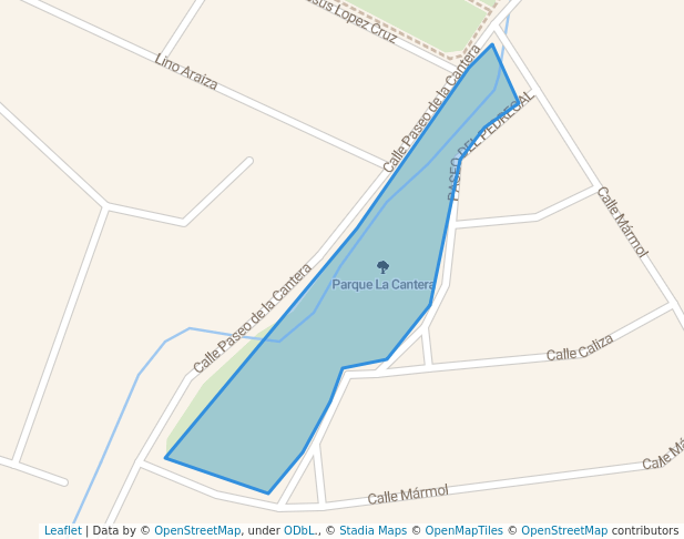 Parque La Cantera in Colima | Map and Routes