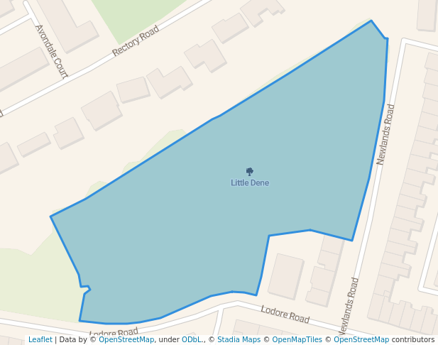 Little Dene in Newcastle upon Tyne | Map and Routes