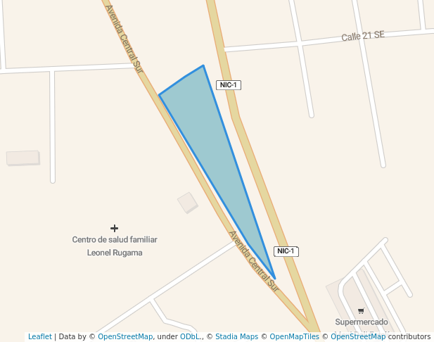 Parque in Estelí | Map and Routes