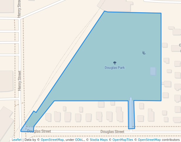 Douglas Park in Neenah | Map and Routes