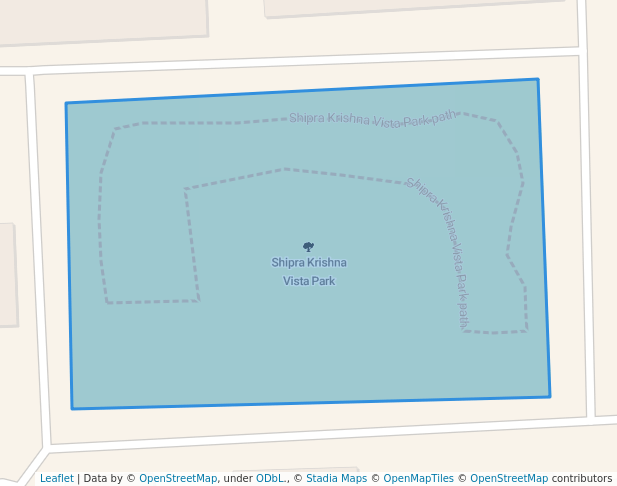 Shipra Krishna Vista Park in Ghaziabad | Map and Routes