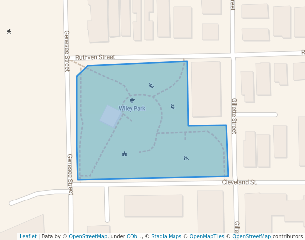 Wiley Park in Houston | Map and Routes