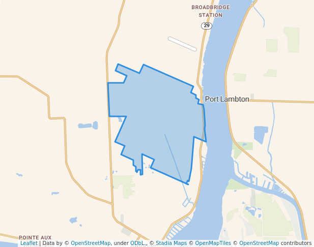 Algonac State Park in Clay Township | Map and Routes