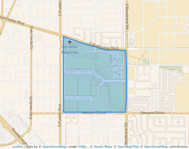 Heritage Park in Henderson | Map and Routes