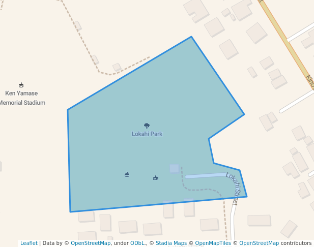 Lokahi Park in Hilo | Map and Routes