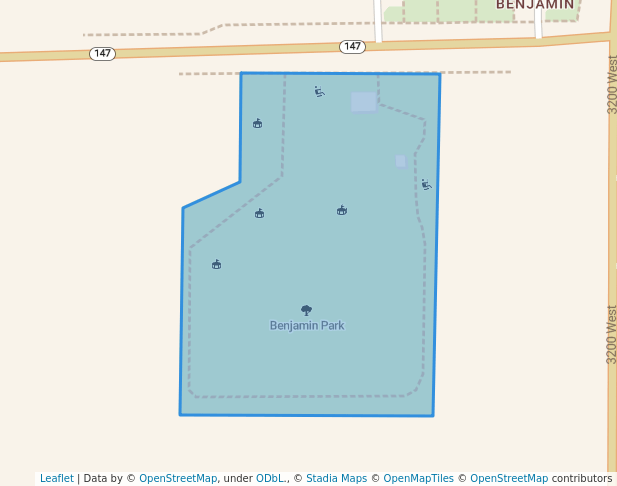 Benjamin Park in Benjamin | Map and Routes