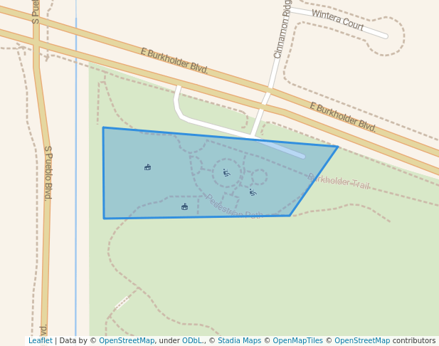 Cinnamon Ridge Park in Henderson | Map and Routes