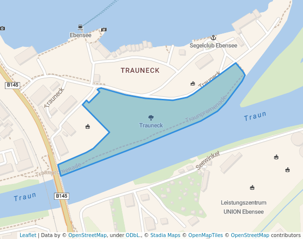 Trauneck in Ebensee | Map and Routes