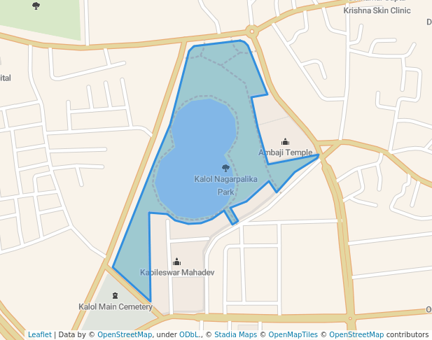 Kalol Nagarpalika Park in Kalol | Map and Routes