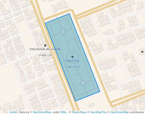 Saihat Park in Saihat | Map and Routes