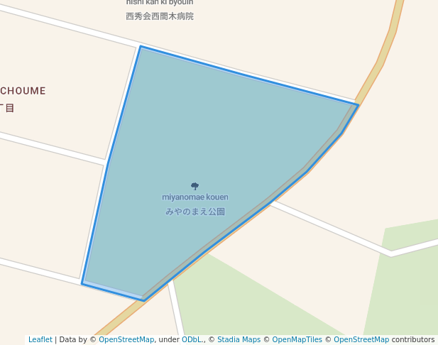 みやのまえ公園 in Toride | Map and Routes