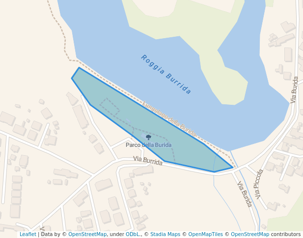 Parco della Burida in Porcia | Map and Routes