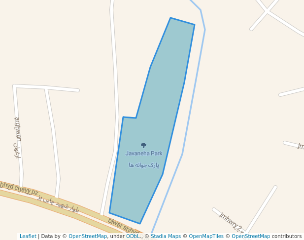 Javaneha Park in Lahijan | Map and Routes