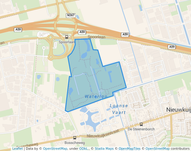 Landgoed Steenenburg in Drunen | Map and Routes