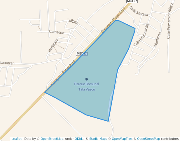 Parque Comunal Tata Vasco in Paracho de Verduzco | Map and Routes