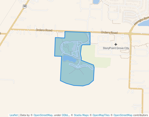 Fryer Park in Grove City | Map and Routes