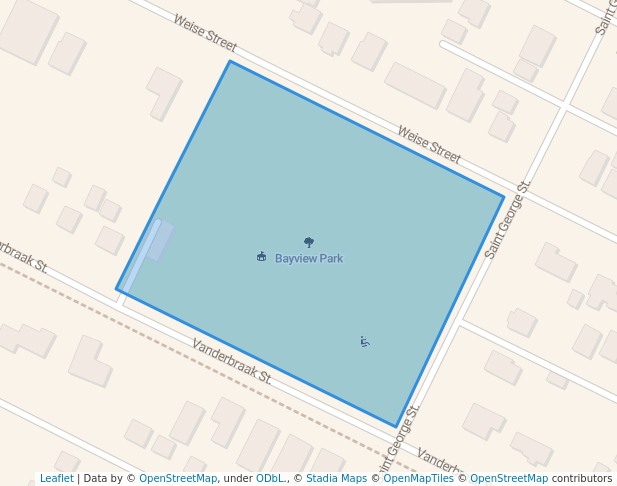 Bayview Park in Green Bay | Map and Routes