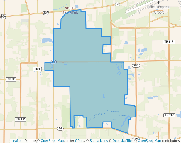 Oak Openings Preserve Metropark in Swanton | Map and Routes