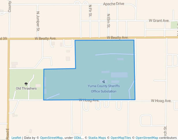 Yuma County Fairgrounds in Yuma | Map and Routes