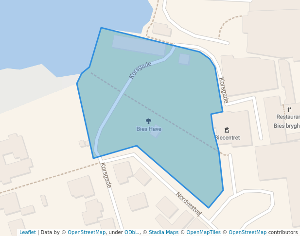 Bies Have in Hobro | Map and Routes