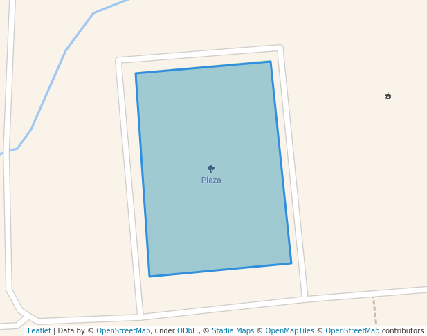 Plaza in Cliza | Map and Routes