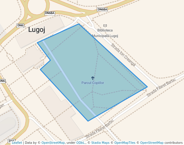 Parcul Copiilor in Lugoj | Map and Routes