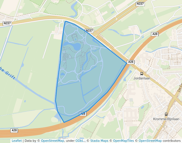 Landgoed Vollenhoven in De Bilt | Map and Routes