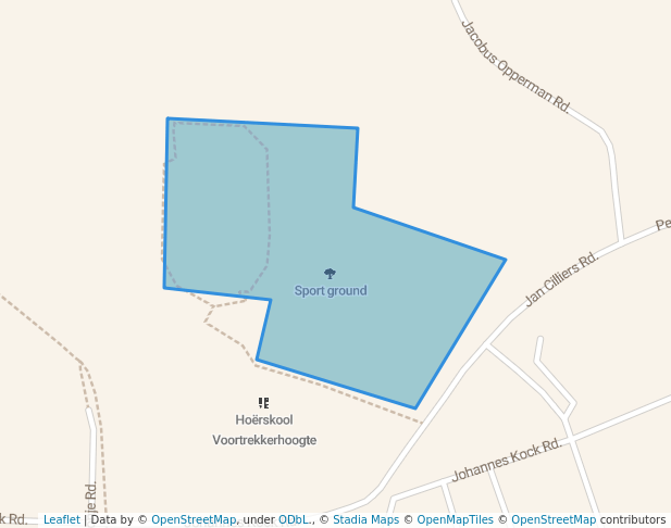 Sport ground in Centurion | Map and Routes