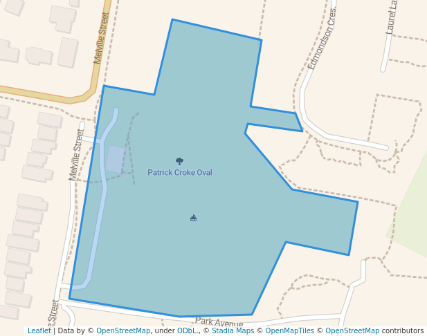 Patrick Croke Oval in Kincumber | Map and Routes