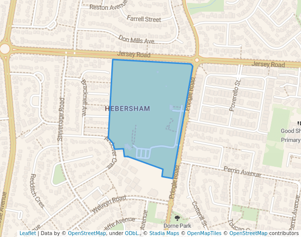Heber Park in Hebersham | Map and Routes
