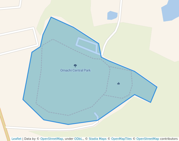 Omachi Central Park in Takamatsu | Map and Routes