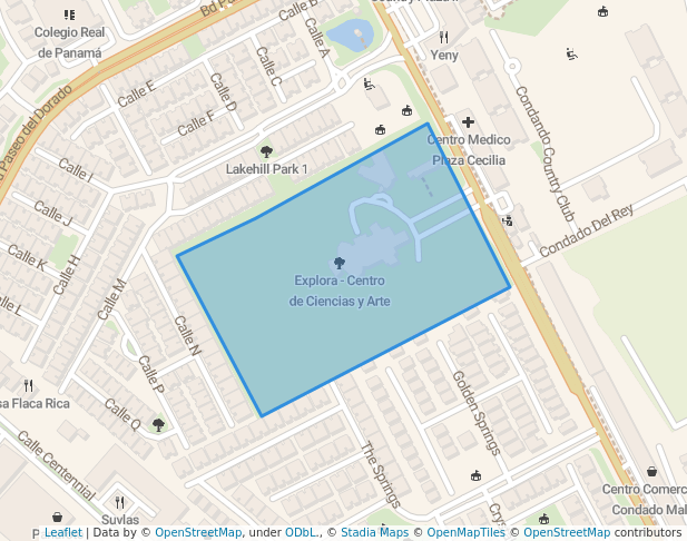 Explora - Centro de Ciencias y Arte in Panamá | Map and Routes