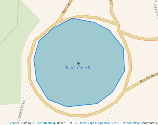 Rotatoria Alphaville in Pinhais | Map and Routes