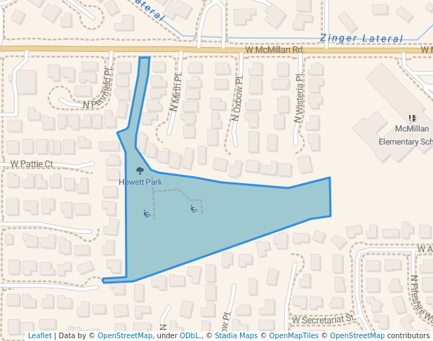 Hewett Park in Boise | Map and Routes