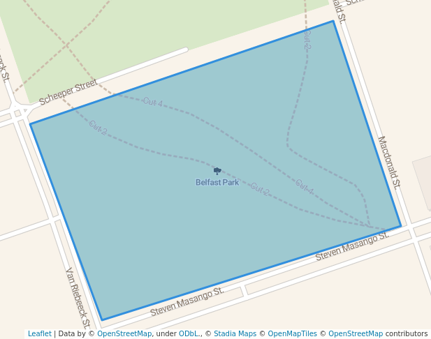 Belfast Park in Belfast | Map and Routes