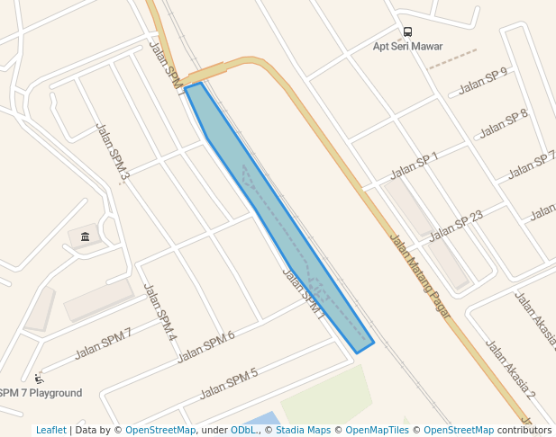 Taman Sri Putra Mas Playground in Sungai Buloh | Map and Routes