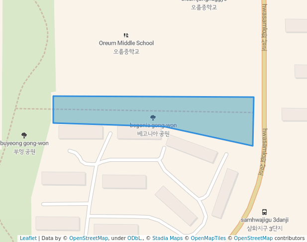 베고니아 공원 in Cheju | Map and Routes