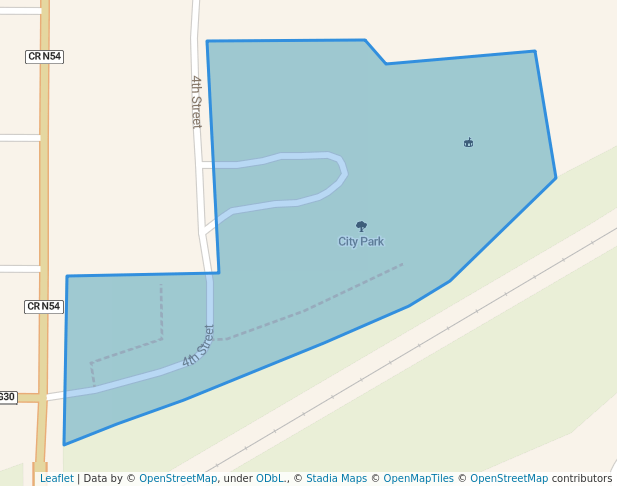 City Park in Adair | Map and Routes