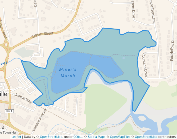 Miner's Marsh in Kentville | Map and Routes