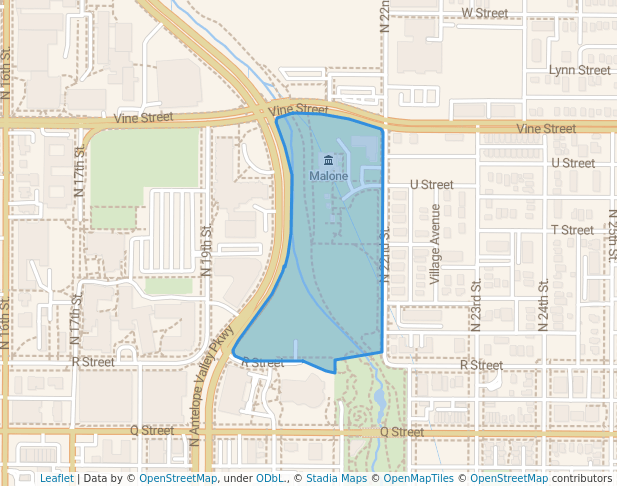 Trago Park in Lincoln | Map and Routes