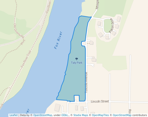 Taly Park in St. Charles | Map and Routes