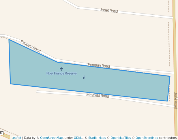 Noel France Reserve in Safety Bay | Map and Routes