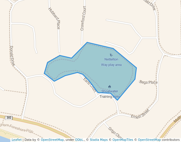 Nettleton Way Reserve in Safety Bay | Map and Routes