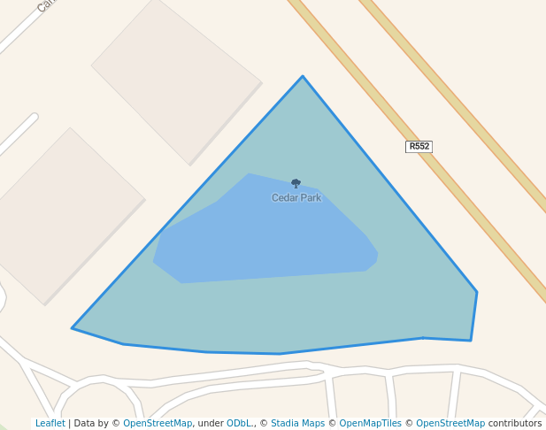 Cedar Park in Sandton | Map and Routes