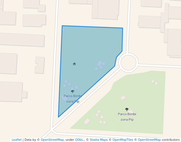 Parco Bimbi zona Pip in P.i.p.-zona Artigianale | Map and Routes