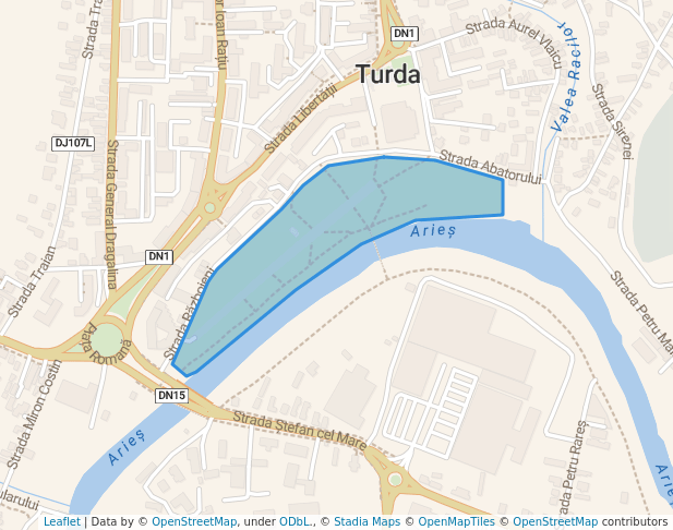 Parcul Municipal Turda in Turda | Map and Routes