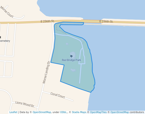 Red Bridge Park in Cicero | Map and Routes